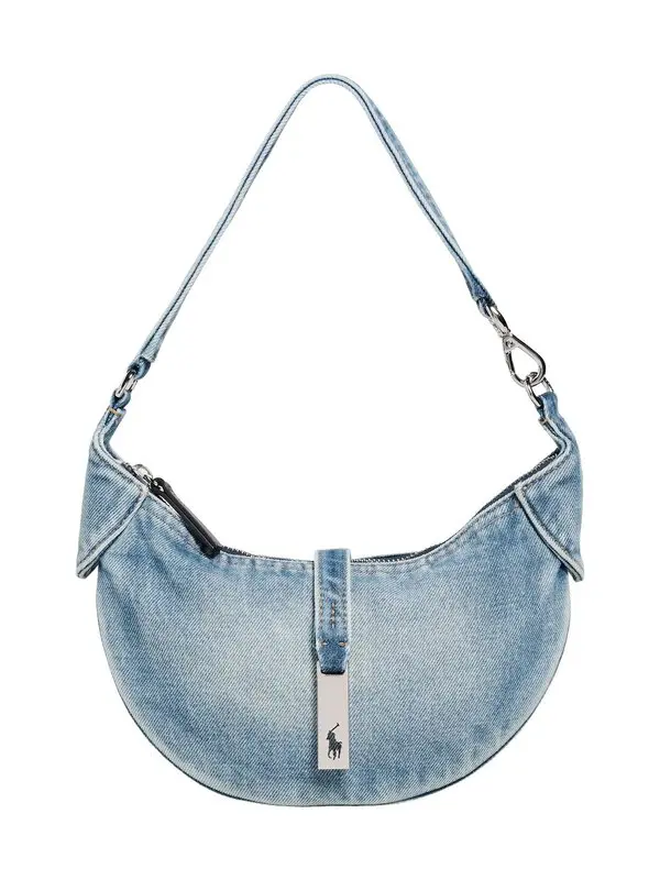 Polo Ralph Lauren Polo I. D. Denim Small Shoulder Bag - Joan Wash