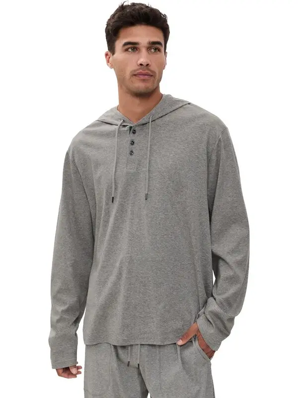 Polo Ralph Lauren Mercerized Cotton Hoodie - Andover Heather