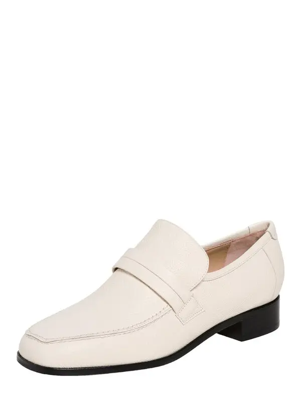 JAMIE HALLER The Mod Loafers - White