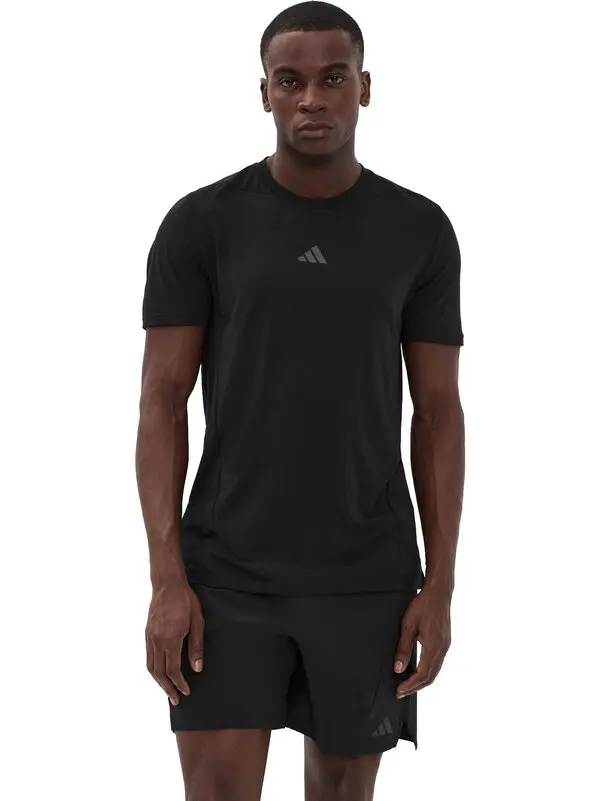 Adidas Designed For Training Workout Tee - Black
