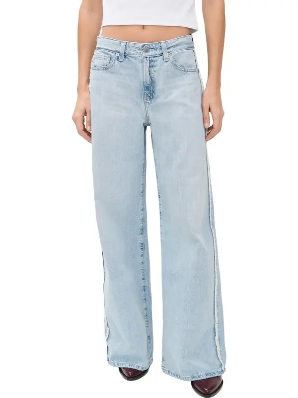 Ag Saige Wide-leg Jeans - Blindsided