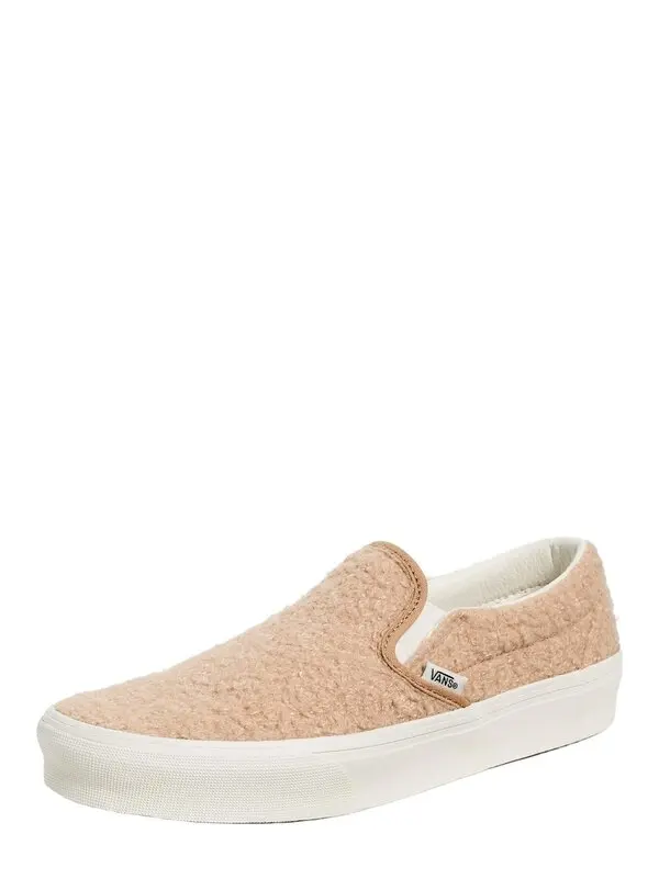 VANS Classic Slip-on Sneakers - Sherpa Tan