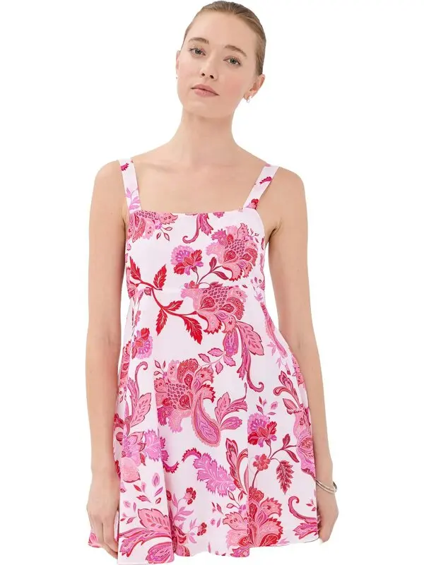 AZLEE Arden Mini Dress - Paisley