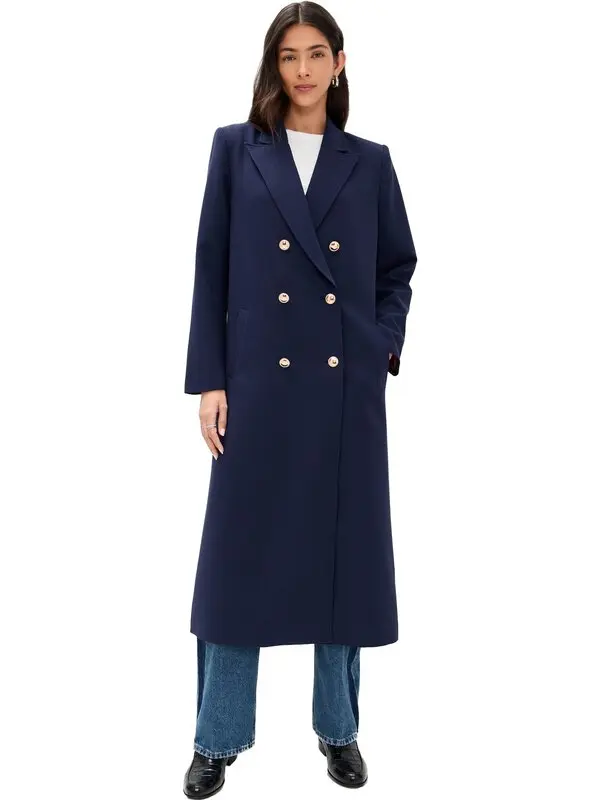 LE BOP Gia Blazer Jacket - Navy