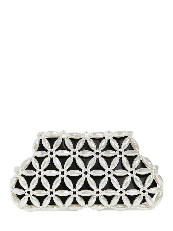 Dolce Vita Marlow Beaded Clutch - Black