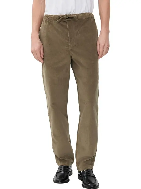 Paul Smith Corduroy Drawstring Trousers - Hazelnut