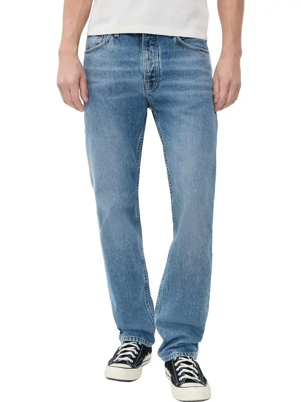 Nudie Jeans Rad Rufus Relaxed Straight Jeans - Indigo Blues