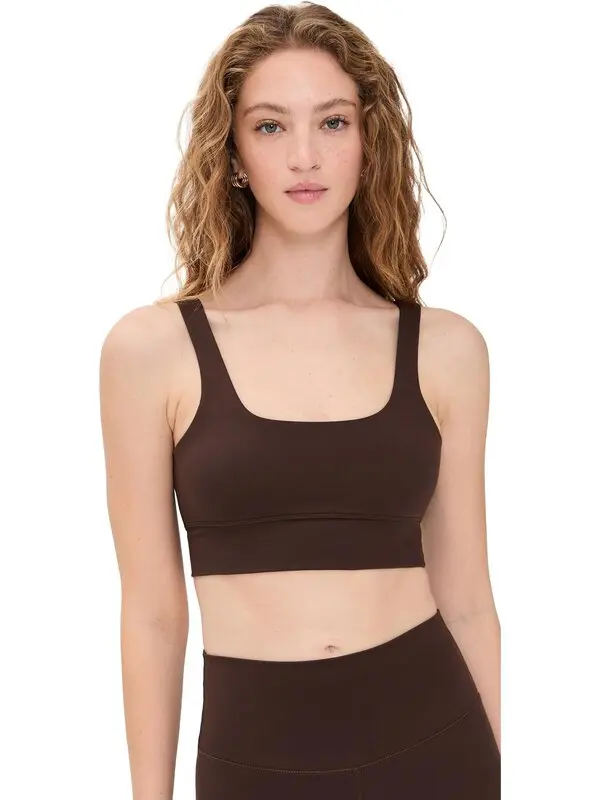 Varley Freesoft Cori Bra - Coffee Bean