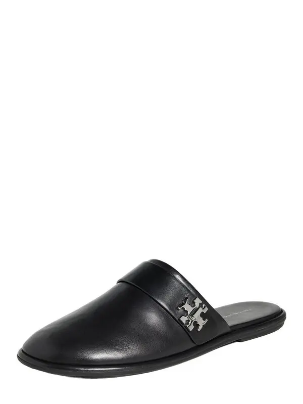 Tory Burch Turnlock Mules - Perfect Black