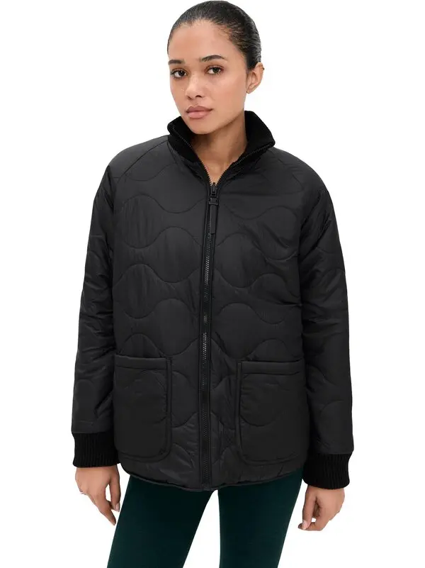 Beyond Yoga Quilted Jacket - Black