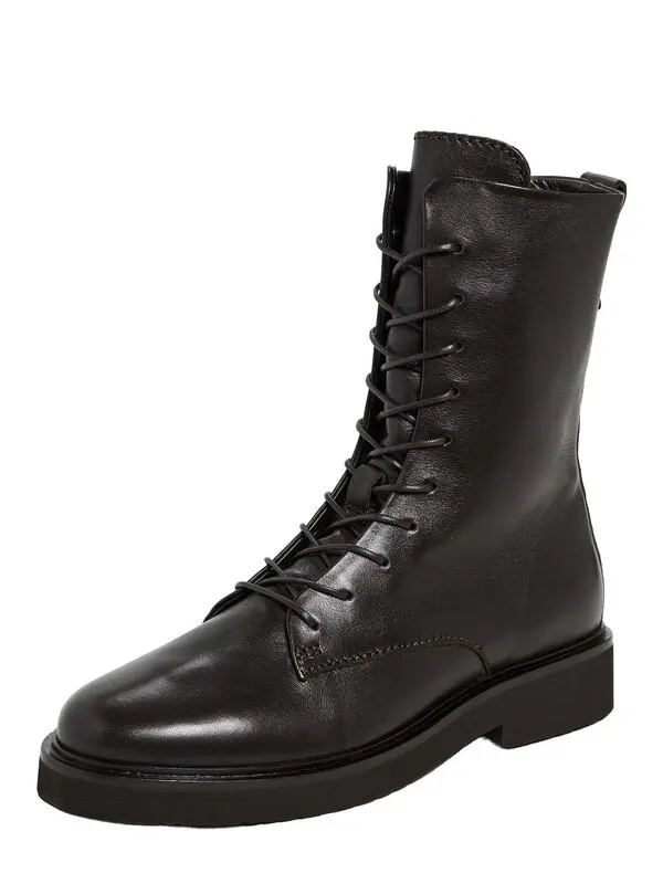 Varley Boyten Lace Up Boots - Ebony
