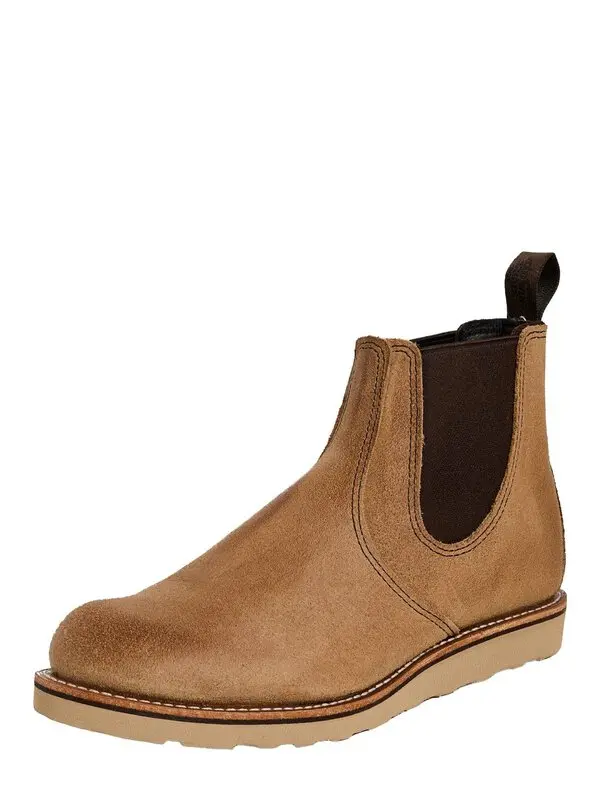 Red Wing Classic Muleskin Leather Chelsea Boots - Hawthorne Muleskinner