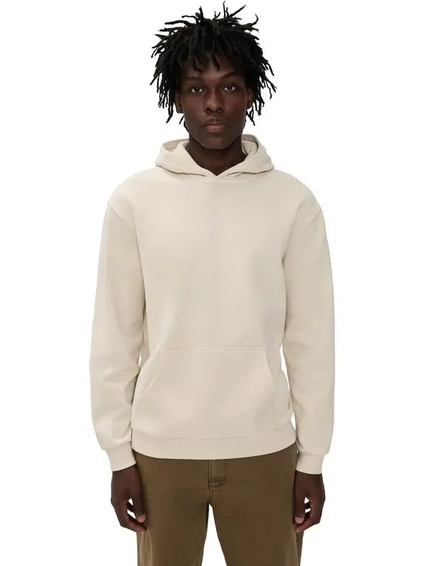 Marine Layer Relaxed Fleece Hoodie - Whitecap