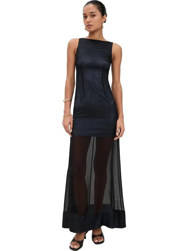 ALIGNE Amalie Maxi Dress - Black