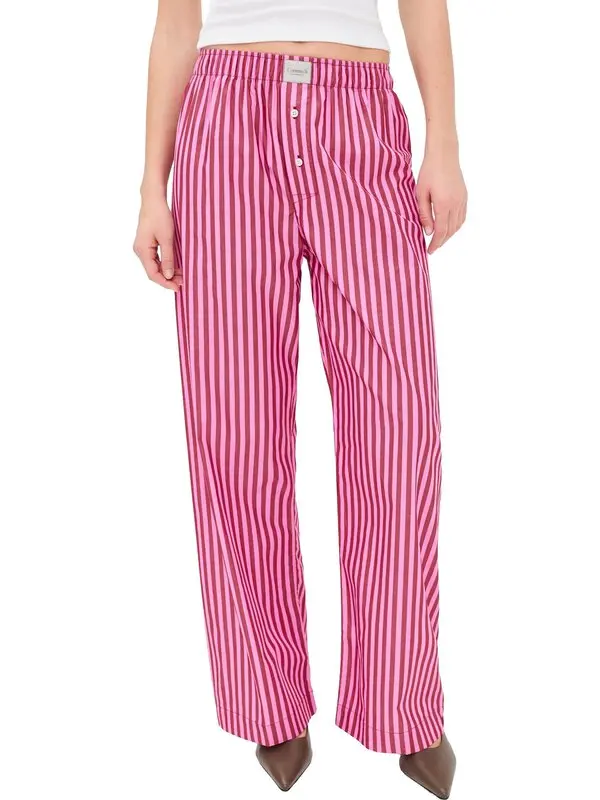 Comme Si La Boxer Alta Pants - Spritz Stripe