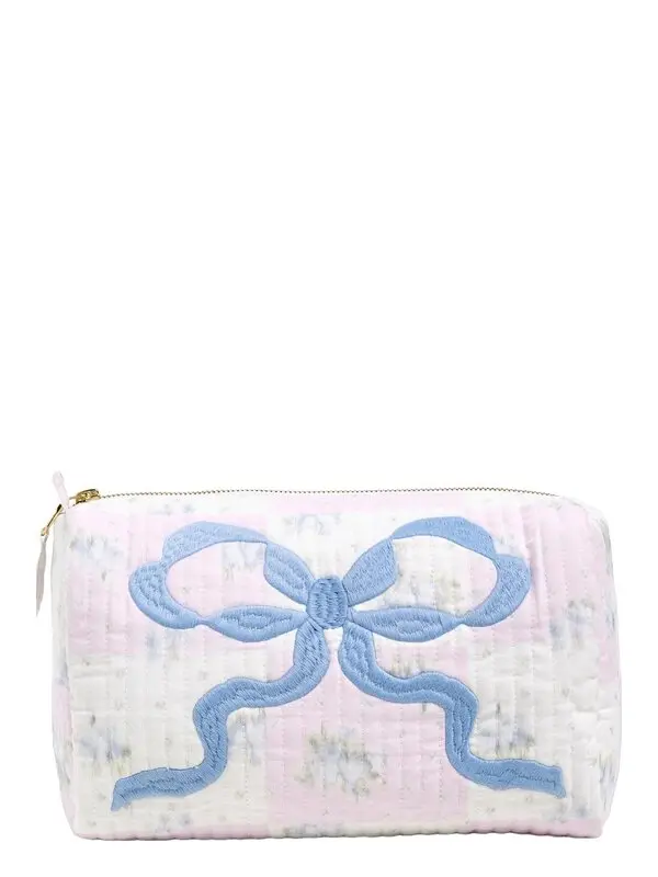 LoveShackFancy Octavia Pouch - Lilac Vanilla