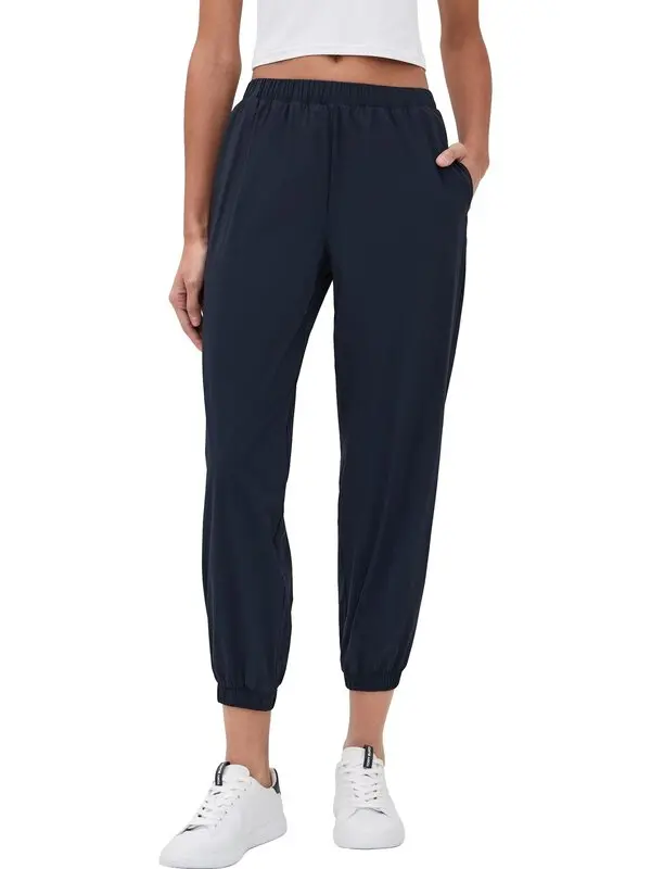 Splits59 Megan Woven Nylon Joggers - Indigo