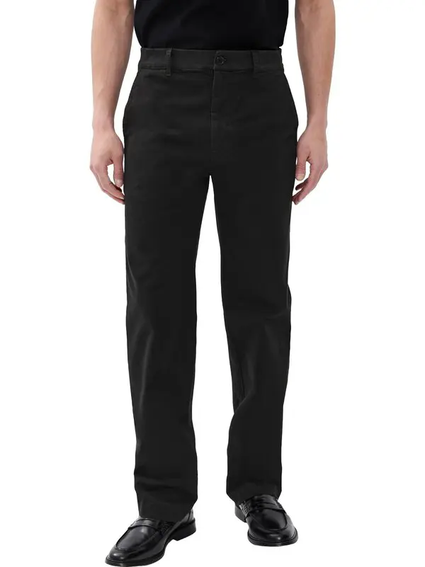 NILI LOTAN Alessio Straight-leg Pants - Jet Black