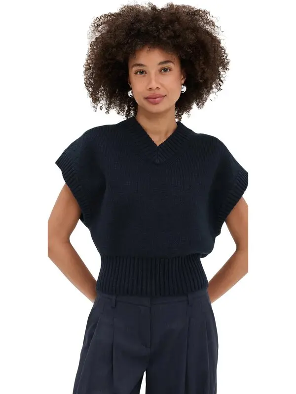 A.L.C. Samson Wool Sweater - Navy