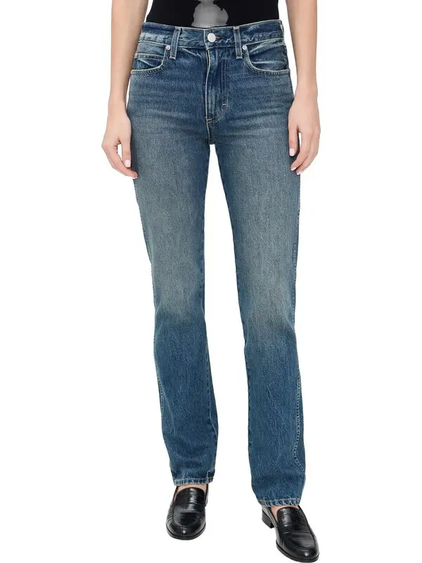 AMO Mira Straight Leg Jeans - Fancy