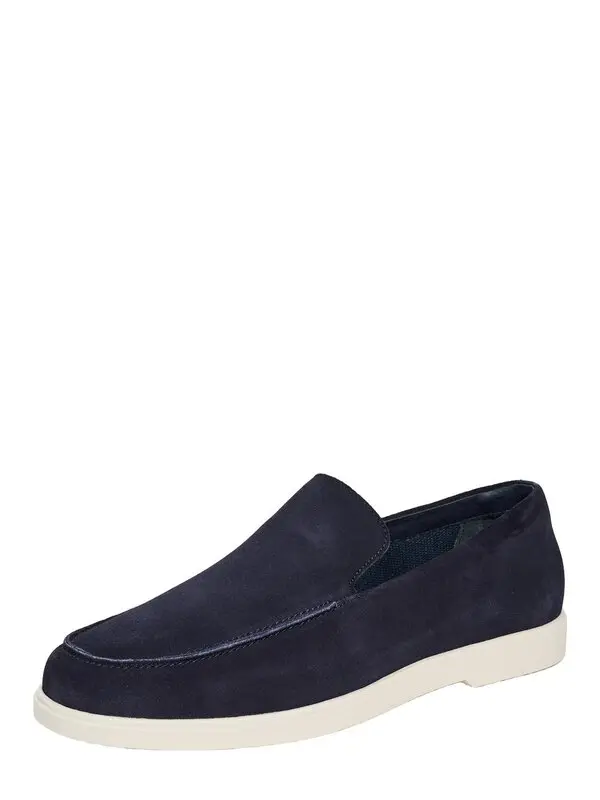 Frescobol Carioca Miguel Suede Loafers - Midnight Blue