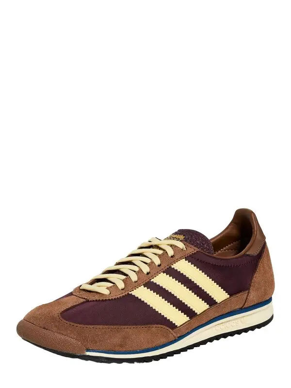 Adidas Sl 72 Og Sneakers - Maroon/almost Yellow/brown