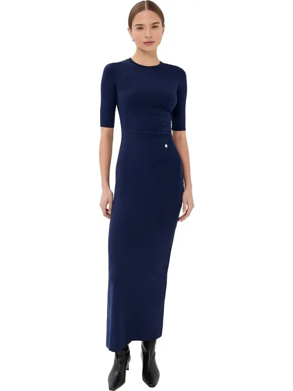 Stella McCartney Fluid Jersey Long Dress - Indigo