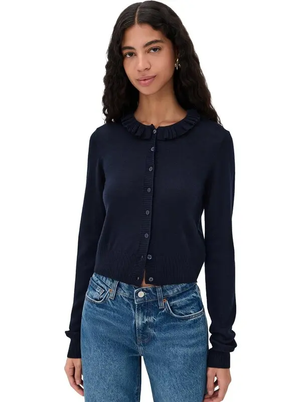 FAVORITE DAUGHTER Meet The Parents Cardigan - Navy