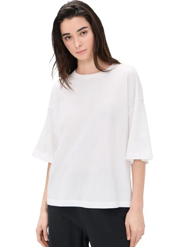 Free People Perfect Oversized Tee - Ivory