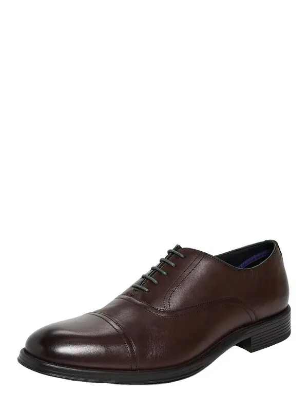Paul Smith Timothy Leather Dress Shoes - Dark Brown