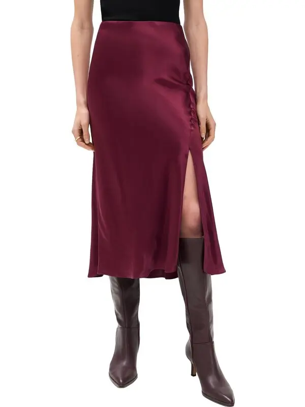 Rails Maya Knee Length Skirt - Garnet