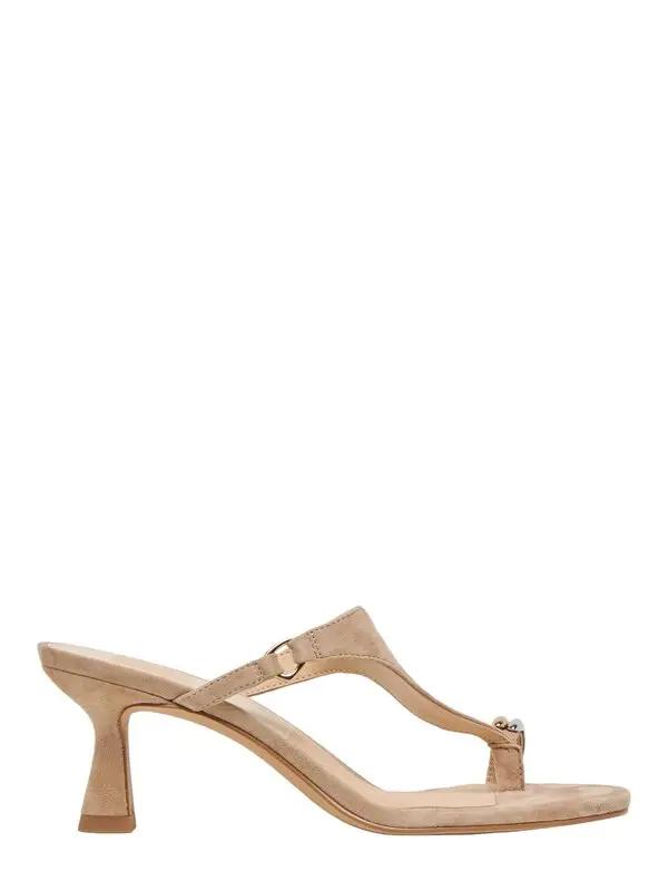 DOLCEVITA Derrel High Heel Sandal - Camel Suede
