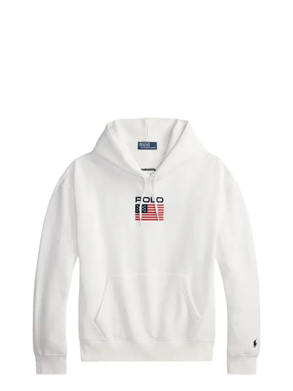 Polo Ralph Lauren Long-sleeve Sport Fleece Hoodie - White