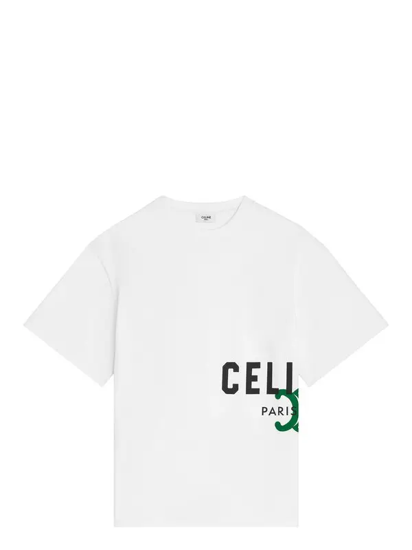 Celine Relaxed T-shirt - White
