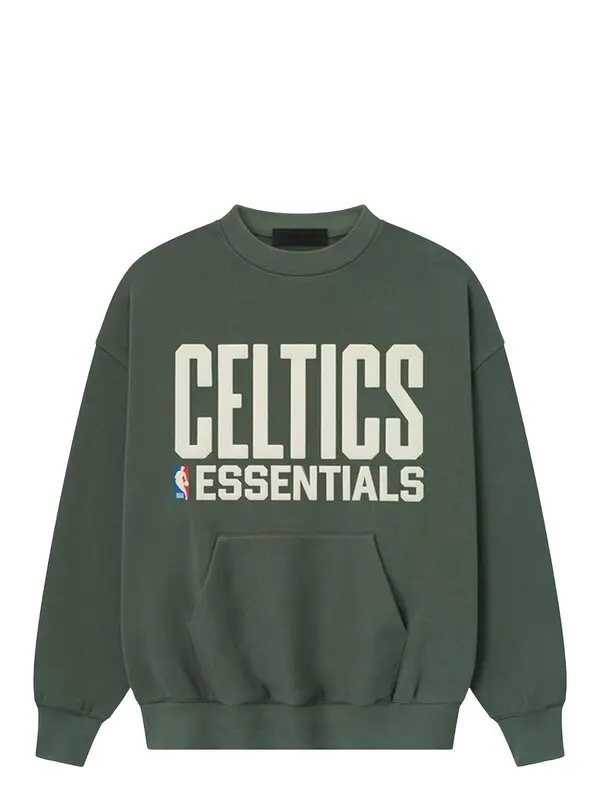 Fear Of God X Nba Celtics Sport Crewneck - Green