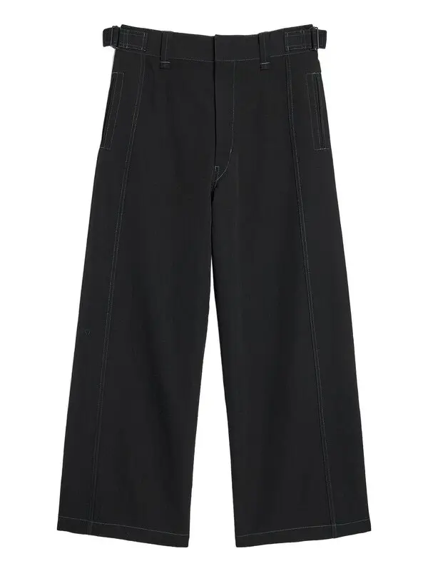 LEMAIRE Maxi Utility Pants - Black
