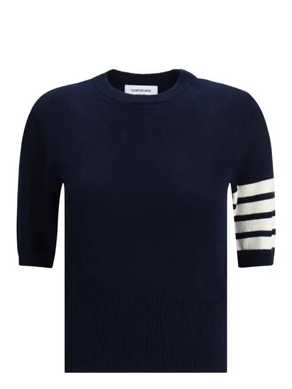 Thom Browne Classic Fit Short-sleeve Tee - Blue