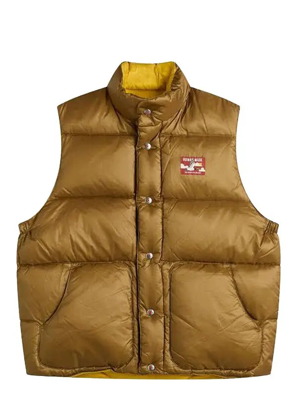 HUMAN MADE Reversible Down Vest - Green