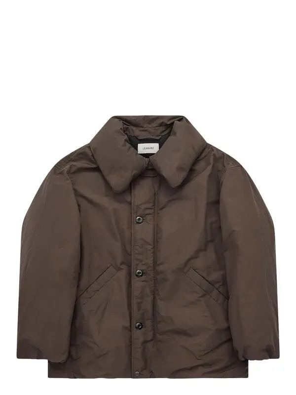 LEMAIRE Puffer Blouson - Brown