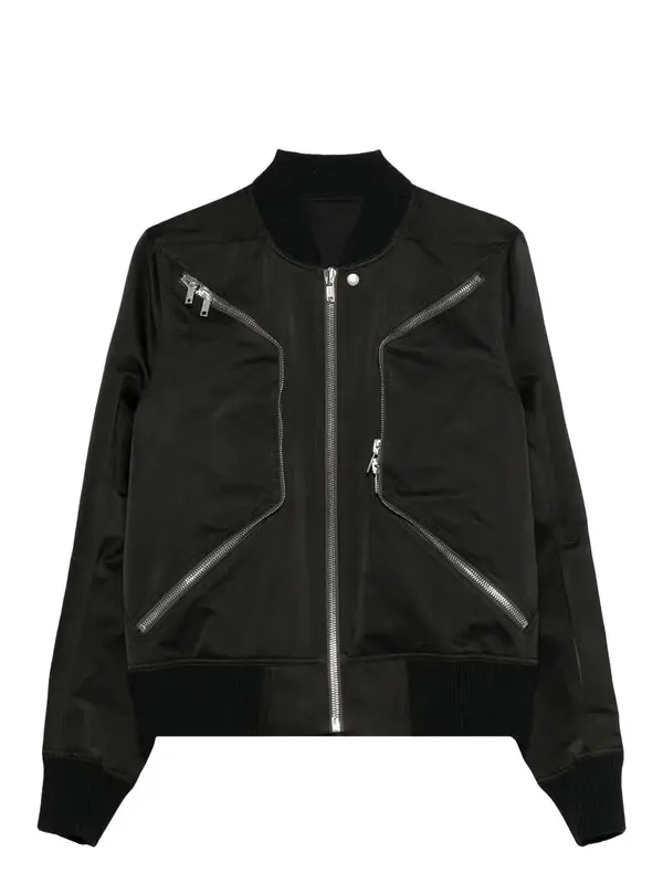 Rick Owens Heizer Flight Jacket - Black