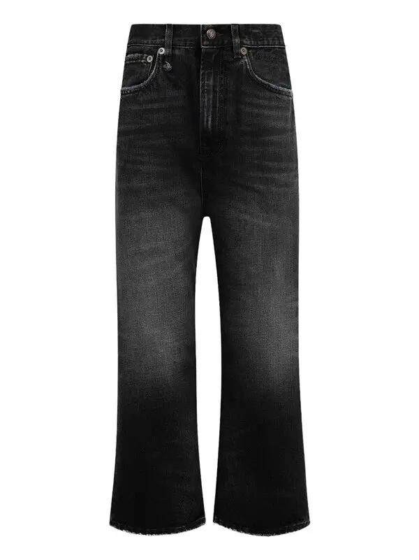 R13 Tailored Drop Jean - Black