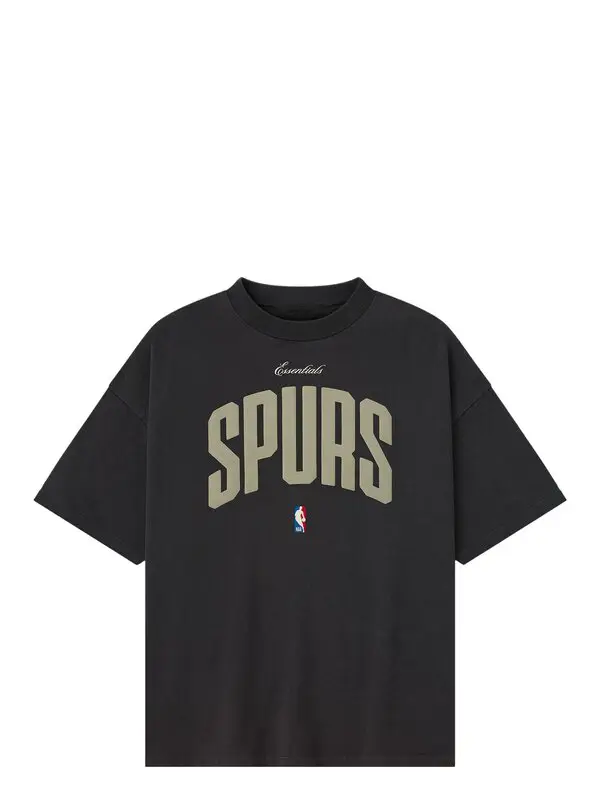 Fear Of God Nba Spurs 90s Tee - Black