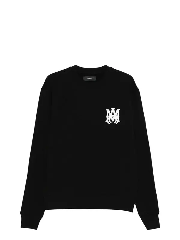 Amiri Ma Core Logo Crew Sweatshirt - Black