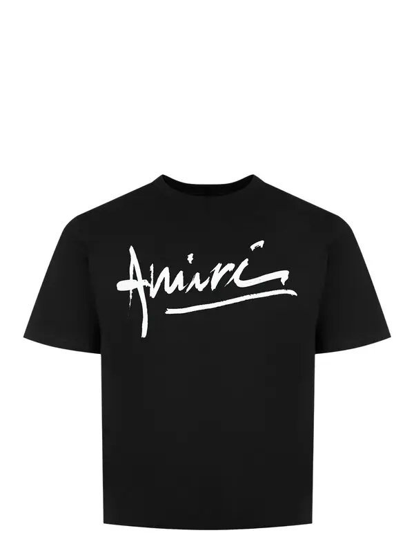 Amiri Script Tee - Black