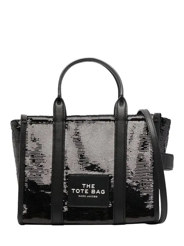 Marc Jacobs Small Sequined Tote - Black