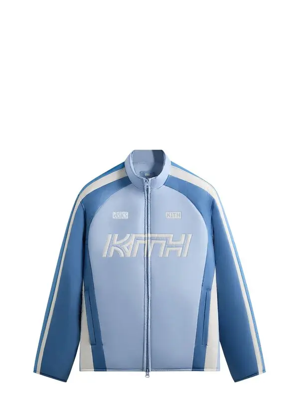 Kith X Asics Puffed Brixton Track Jacket - Blue