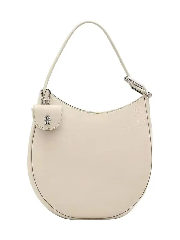 Marc Jacobs Leather Large Hobo Bag - White