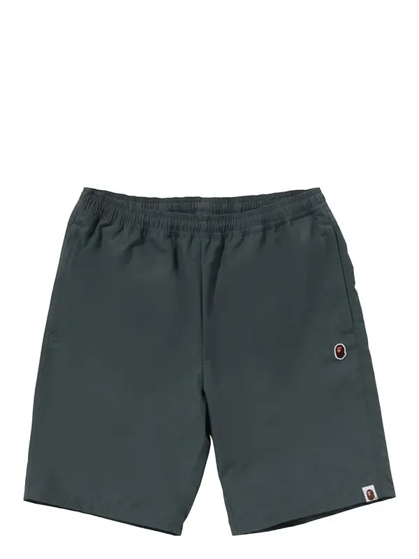 BAPE Ape Head Beach Shorts - Grey