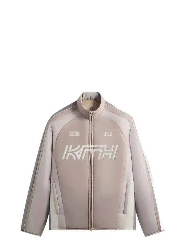 Kith X Asics Puffed Brixton Track Jacket - Tan