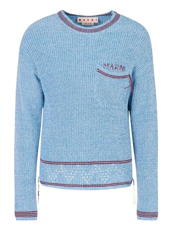 Marni Roundneck Sweater - Blue